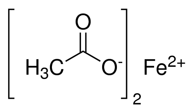 Iron(II) acetate, anhydrous | Fe(OAc)2 | C4H6O4Fe - Ereztech