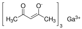 Gallium(III)acetylacetonate | Ga(acac)3 | C15H21GaO6 - Ereztech
