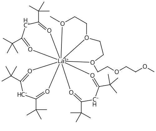 Tris(2,2,6,6-tetramethyl-3,5-heptanedionato)lanthanum(III) tetraglyme ...