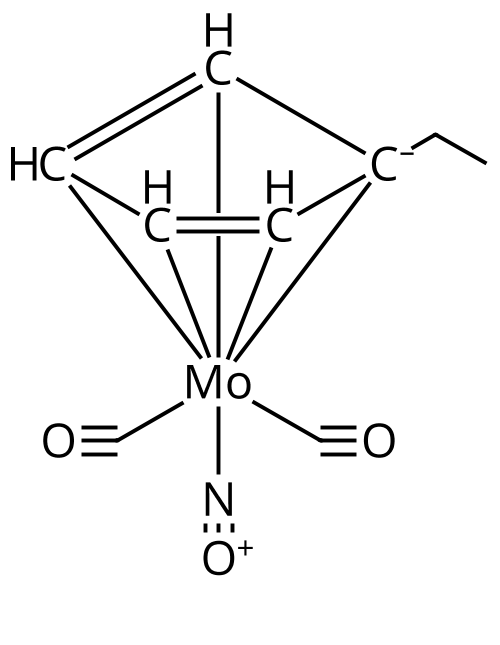 (n5-ethylcyclopentadienyl)dicarbonylnitrosyl molybdenum | Dicarbonyl[(1 ...