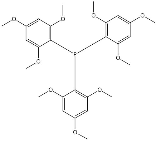 Tris(2,4,6-trimethoxyphenyl)phosphine | TTMPP | C27H33O9P - Ereztech