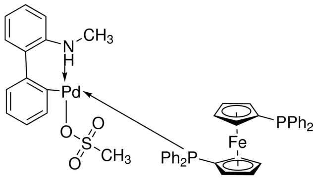 DPPF Pd G4 | Palladium, [1-(diphenylphosphino-κP)-1′-(diphenylphosphino ...