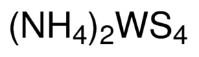 Ammonium Tetrathiotungstate | Ammonium thiotungstate (VI) | H8N2S4W ...