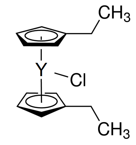 Bis(ethylcyclopentadienyl)yttrium chloride | (EtCp)2YCl | C14H18YCl ...