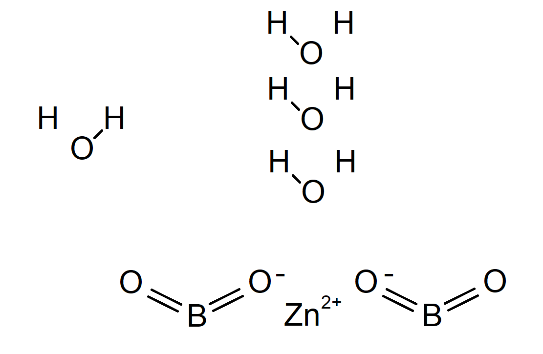Zinc Borate | Zinc borate, hydrate | 2ZnO · 3B2O3 · 3.5H2O - Ereztech